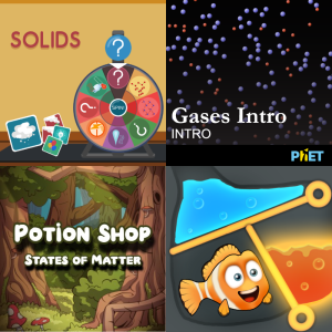 Free Educational Games: States of Matter and their Structure PS1.A-4 ...